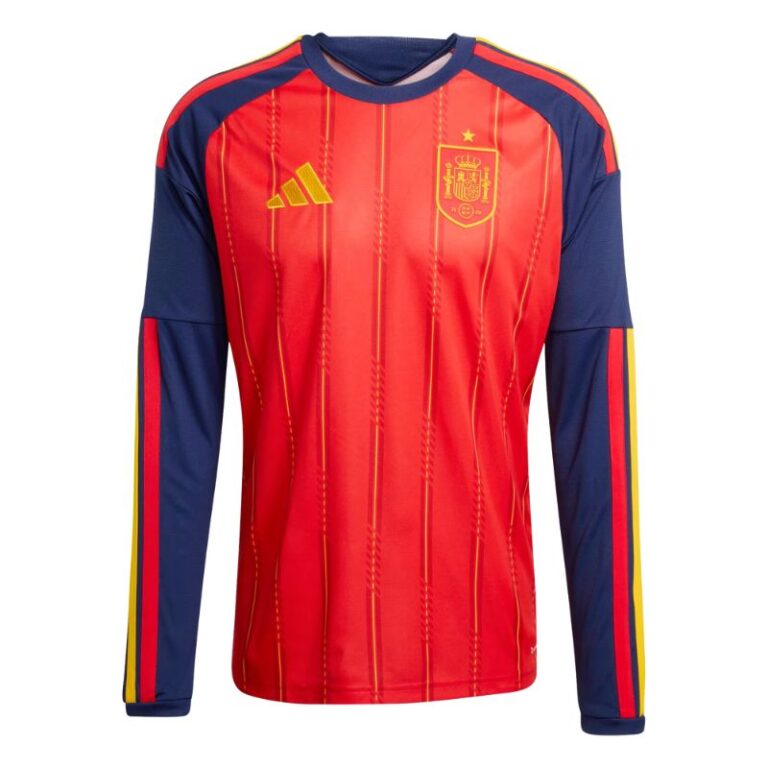 Maillot Espagne Domicile Manches Longues 2026 Kickoff Store Maillot Espagne Domicile Manches Longues 2026 Kickoff Store